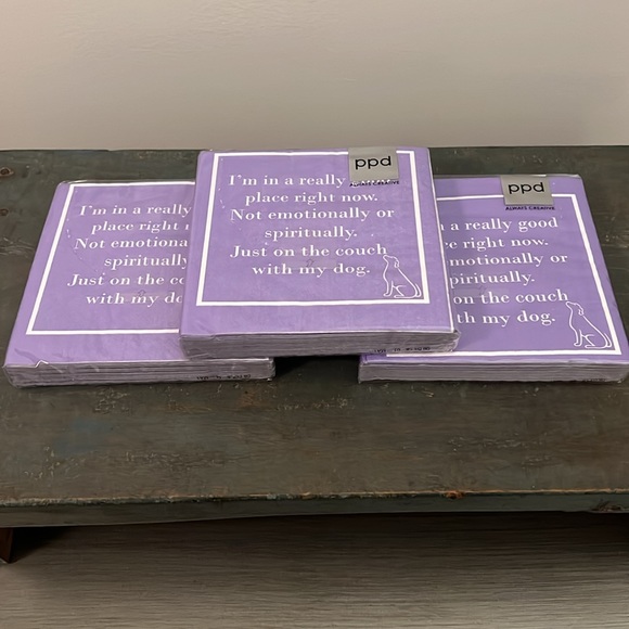 PPD | Party Supplies | 3 Packs Of Cocktail Napkins | Poshmark